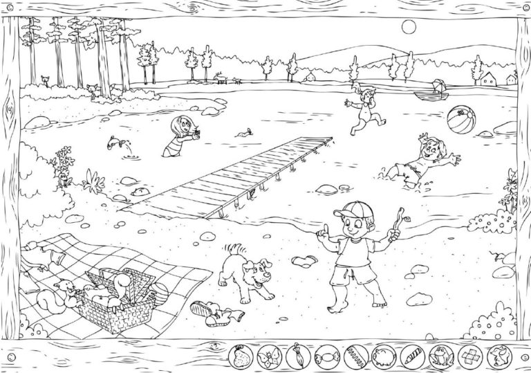 10 Such- und Wimmelbilder Kinder – Zaubereinmaleins Shop