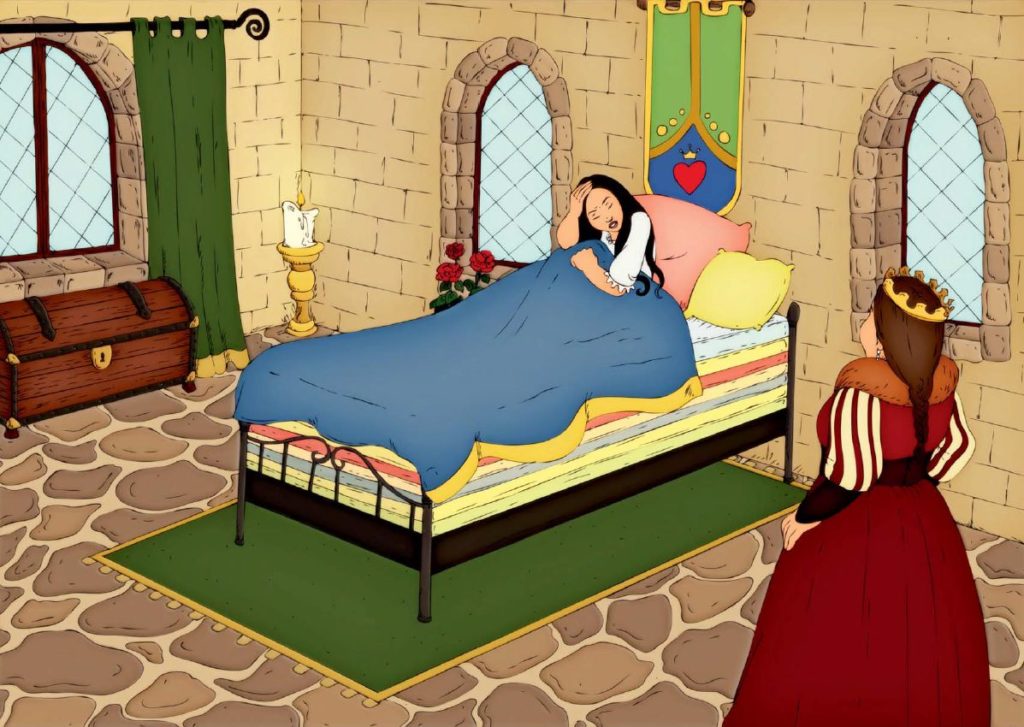 Bildserie: Die Prinzessin auf der Erbse – Zaubereinmaleins Shop