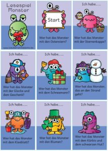 Lesespiel Monster II – Zaubereinmaleins Shop