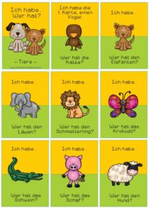 Lesespiel Tiere II – Zaubereinmaleins Shop