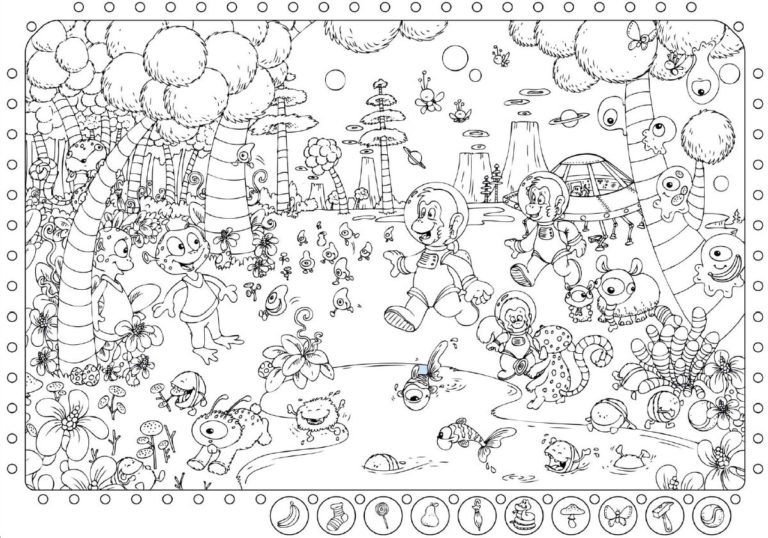 Affenstarke Such- und Wimmelbilder 1 – Zaubereinmaleins Shop