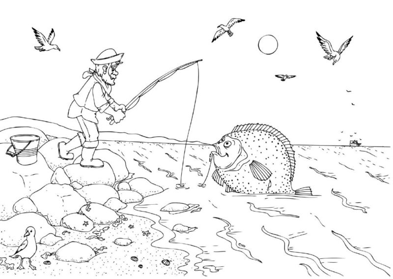 Bildserie: Vom Fischer und seiner Frau – Zaubereinmaleins Shop