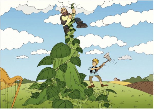 Bildserie: Hans und die Bohnenranke – Zaubereinmaleins Shop