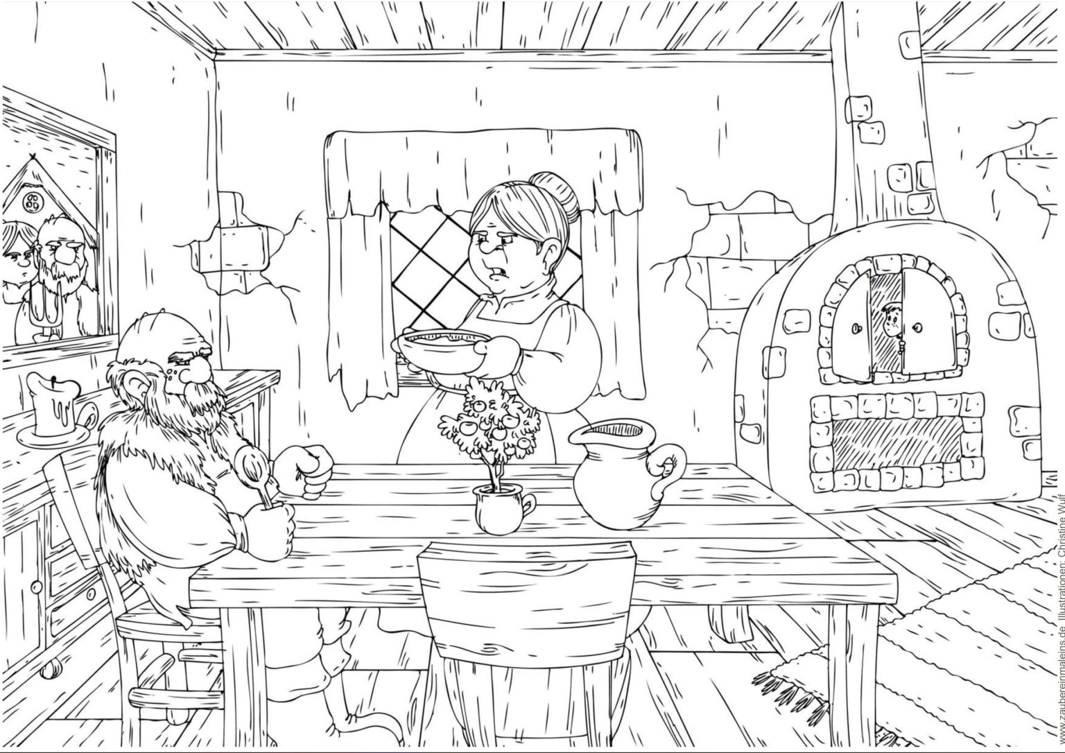 Bildserie: Hans und die Bohnenranke – Zaubereinmaleins Shop