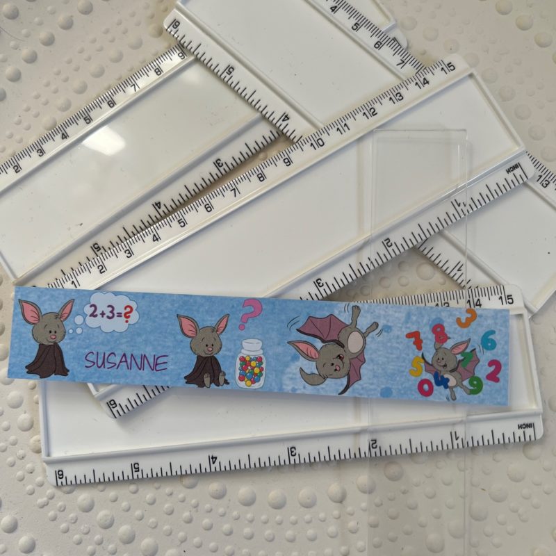 25 Lineale zum Selbstgestalten – Vorbestellung – Zaubereinmaleins Shop