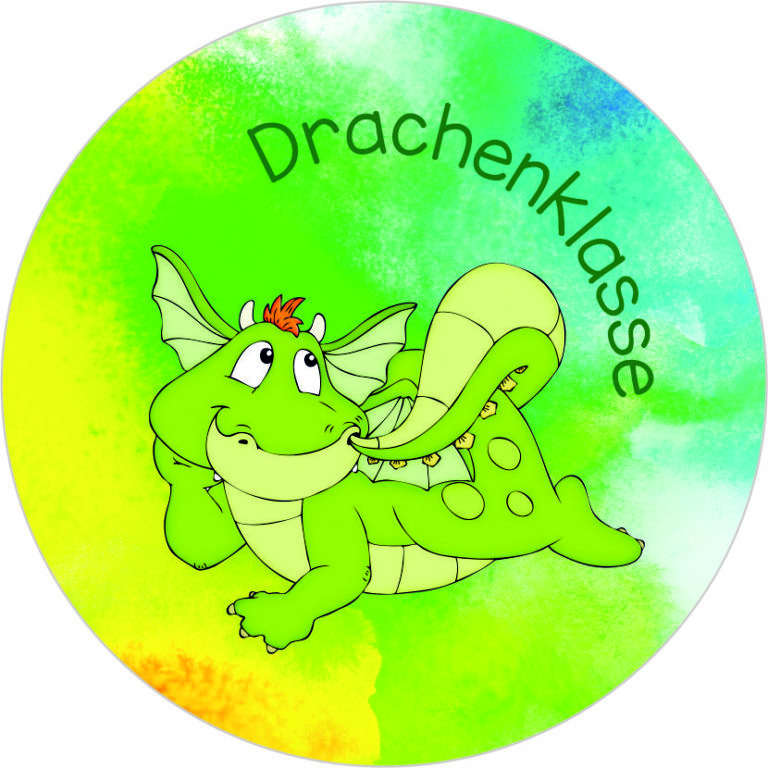 Buttonvorlage: Drachenklasse – Zaubereinmaleins Shop