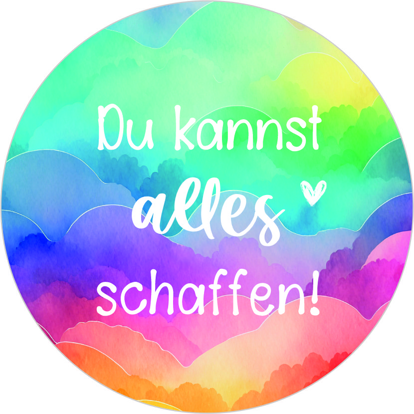 Buttonvorlage: Du kannst alles schaffen! – Zaubereinmaleins Shop Buttonvorlage: Du kannst alles schaffen! – Zaubereinmaleins Shop