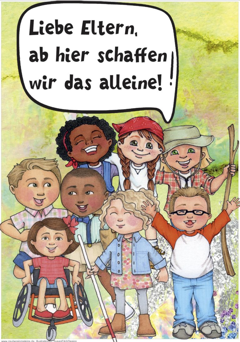 3 Plakate: Ab hier schaffen wir es alleine! – Zaubereinmaleins Shop