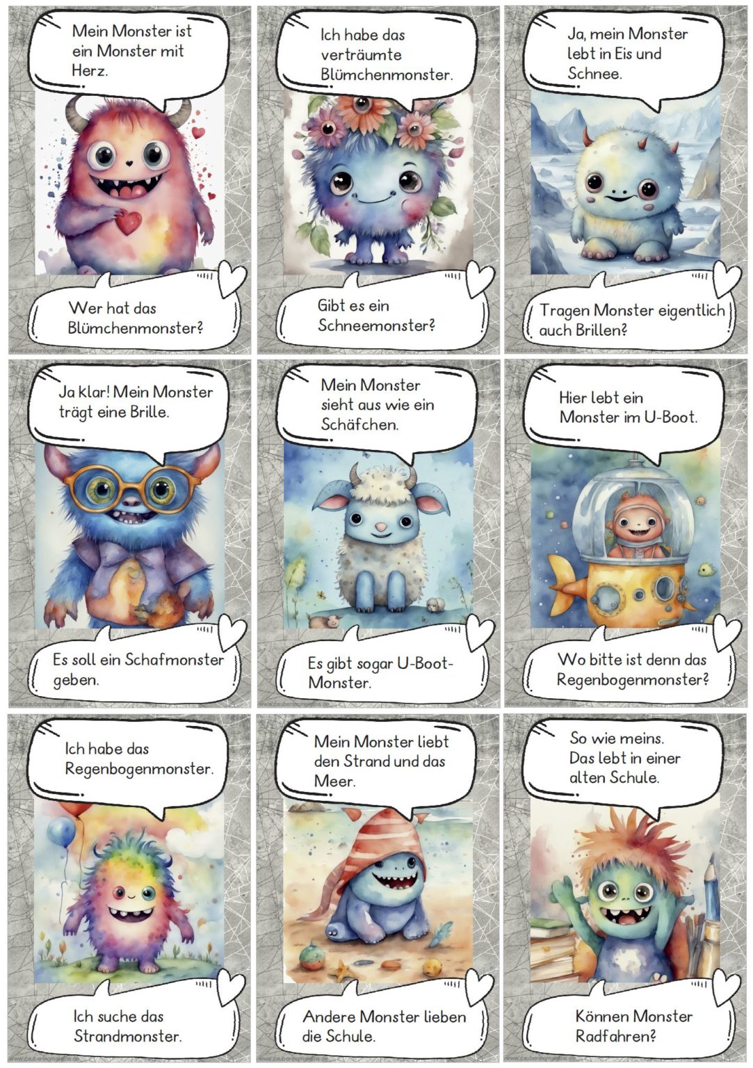 Lesespiel: Monsterchen – Zaubereinmaleins Shop