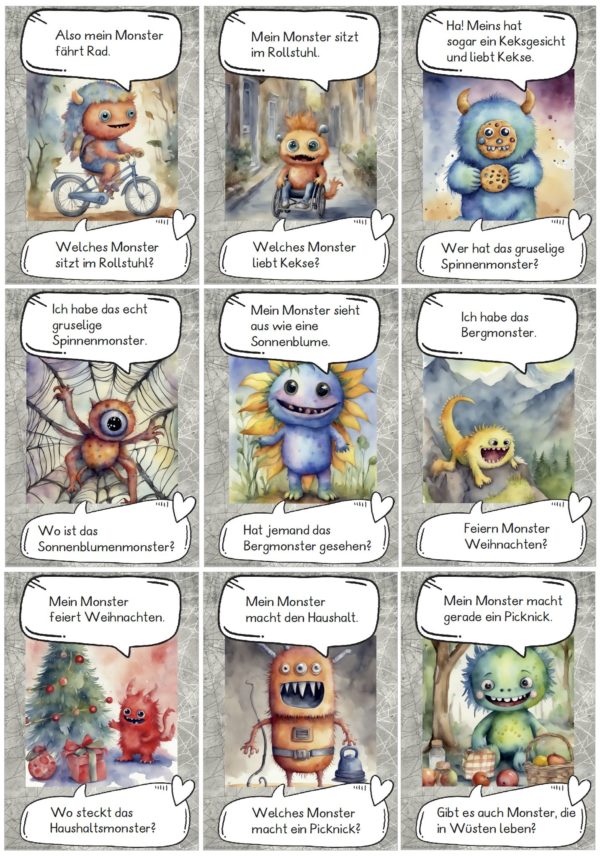 Lesespiel: Monsterchen – Zaubereinmaleins Shop